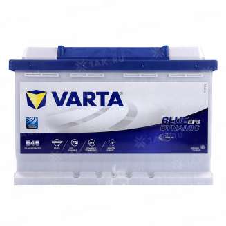 Купить аккумулятор VARTA Blue Dynamic EFB (70 Ач) 650 A, 12 V Обратная ...